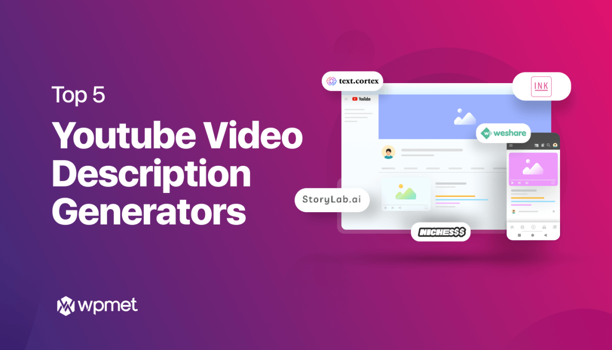 Top 5 Free Youtube Video Description Generators